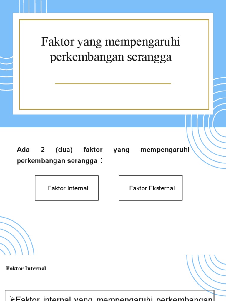 Faktor Internal dan Eksternal Hama | PDF
