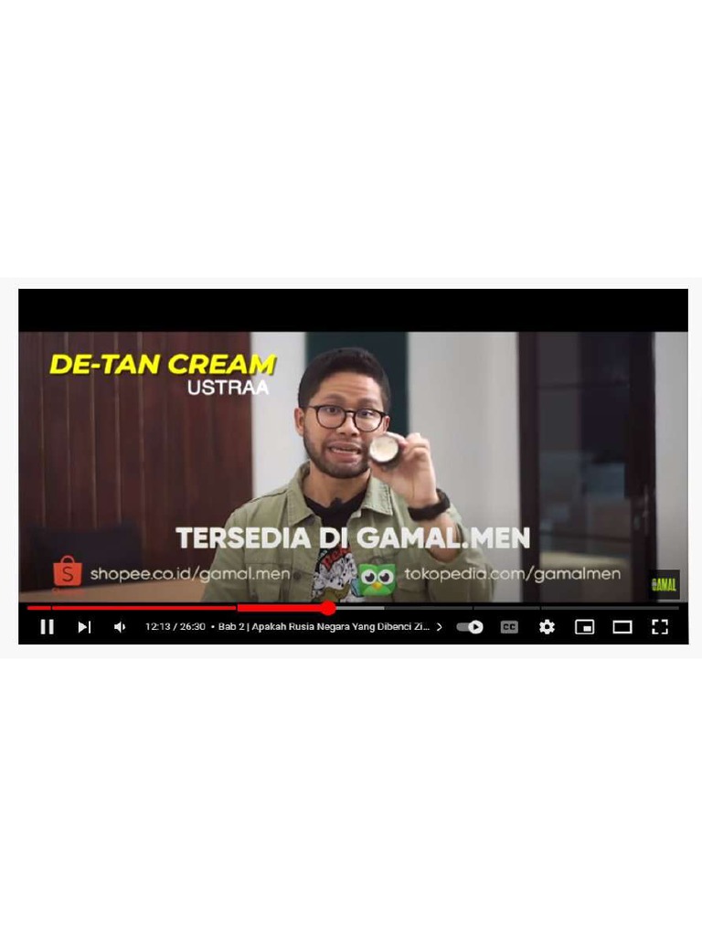 Detan Cream - Gamal | PDF