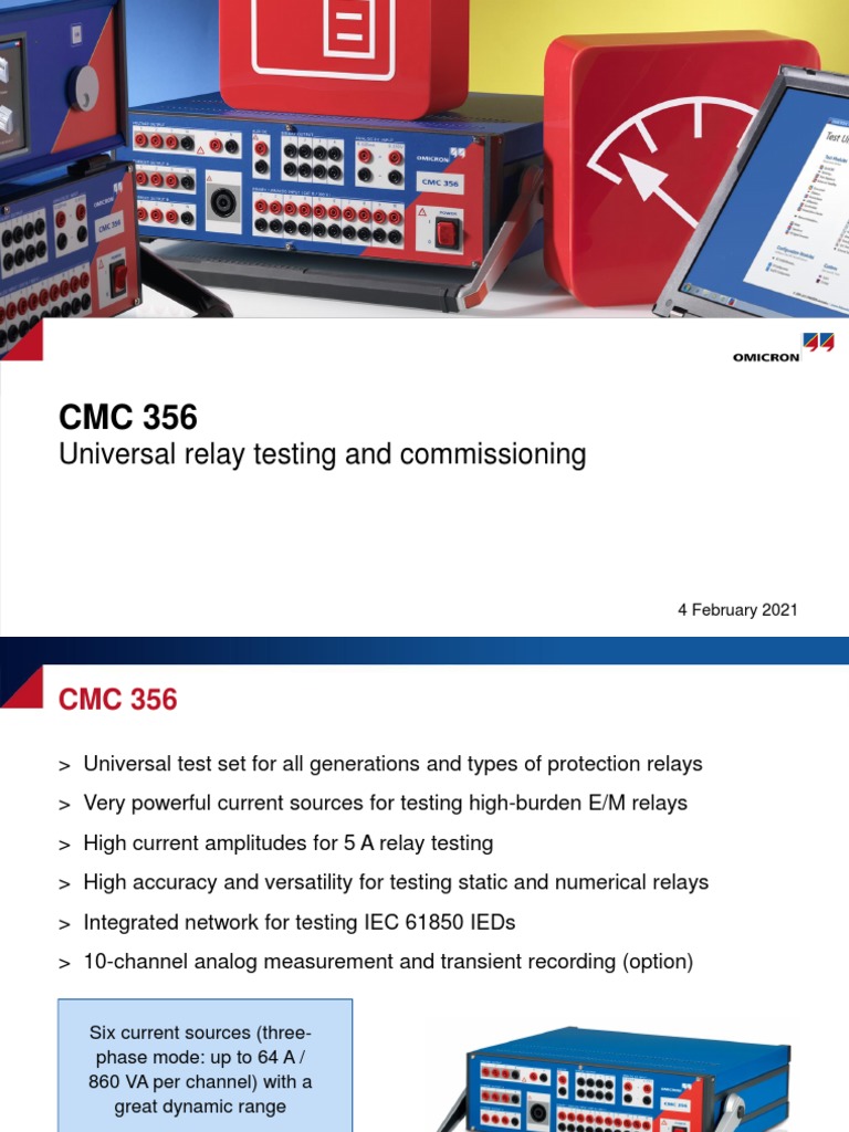 CMC 356 Presentation ENU | Download Free PDF | Relay | Alternating Current