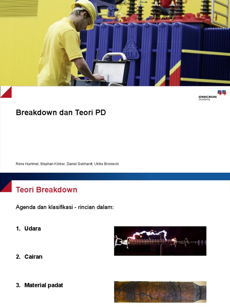 MPD 02 - Breakdown Dan Teori PD | PDF | Electrical Breakdown ...