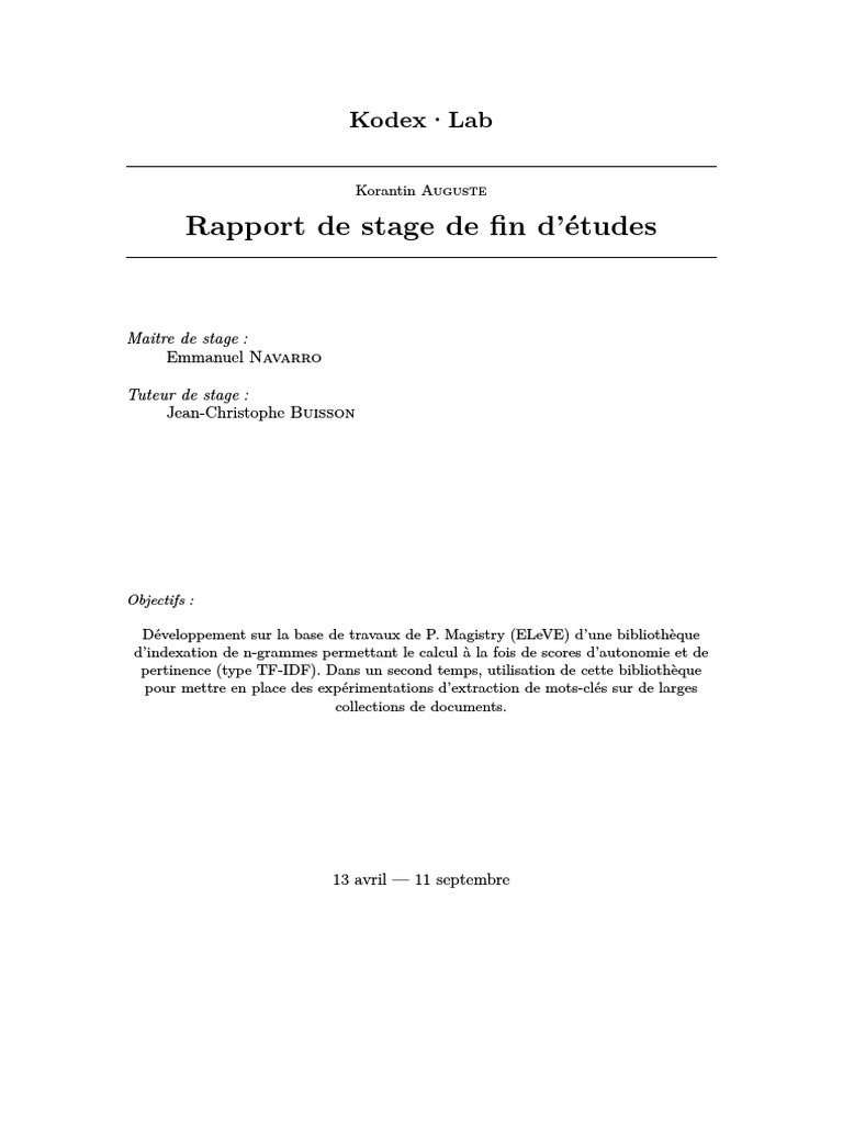 Rapport Pfe | PDF | Python (Langage de programmation) | Protocole de transfert hypertexte