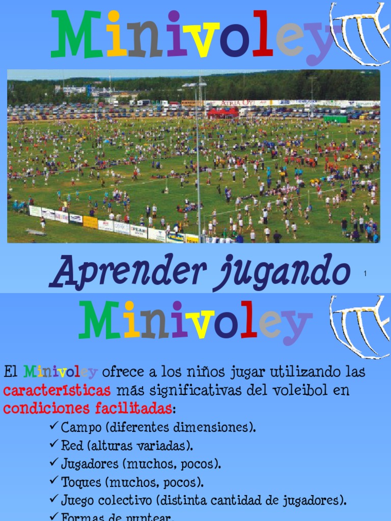 Aprender Jugando Voleibol | PDF | Vóleibol