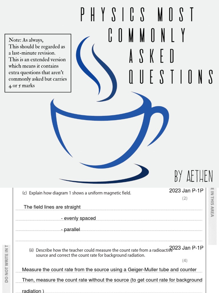 Physics_Commonly_Asked_Questions_Extended_version | PDF | Waves ...