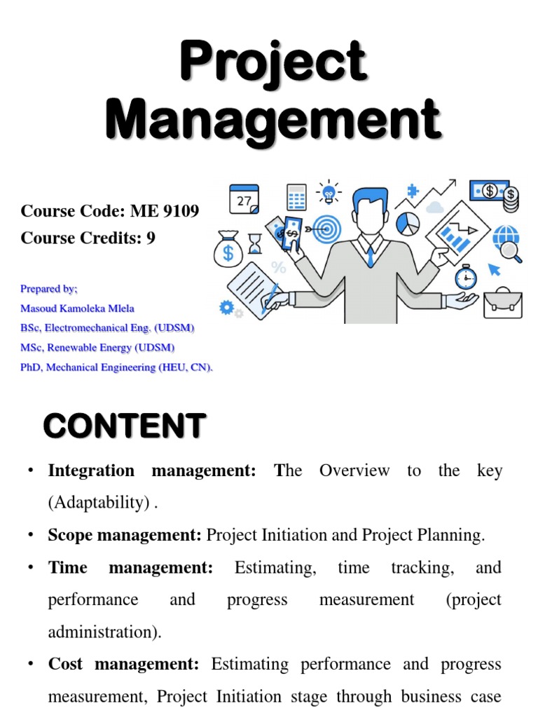 L1+L2+L3-Project Integration Management2 | PDF | Project Management ...