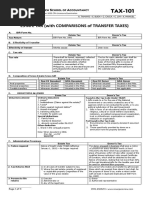 CRA RC552 Form for Deceased Persons | PDF