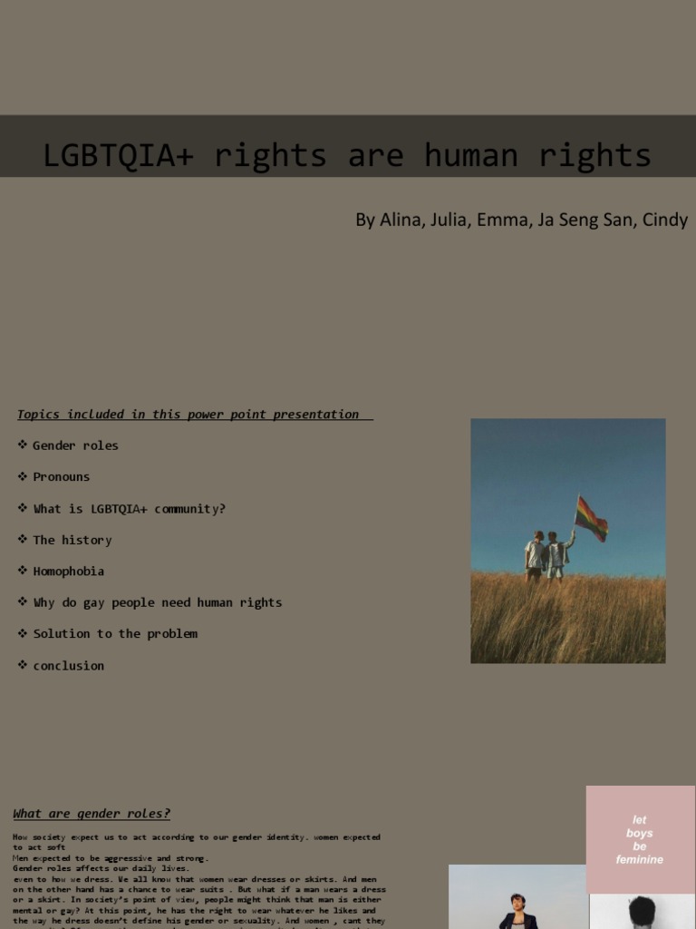 LGBTQIA+ Rights Are Human Rights | PDF | Lgbt | LGBTQIA+ Studies