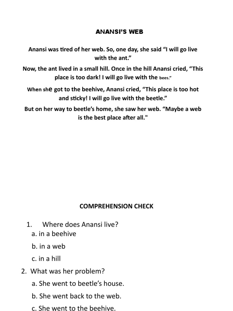 Grade 7 Reading Passage | PDF