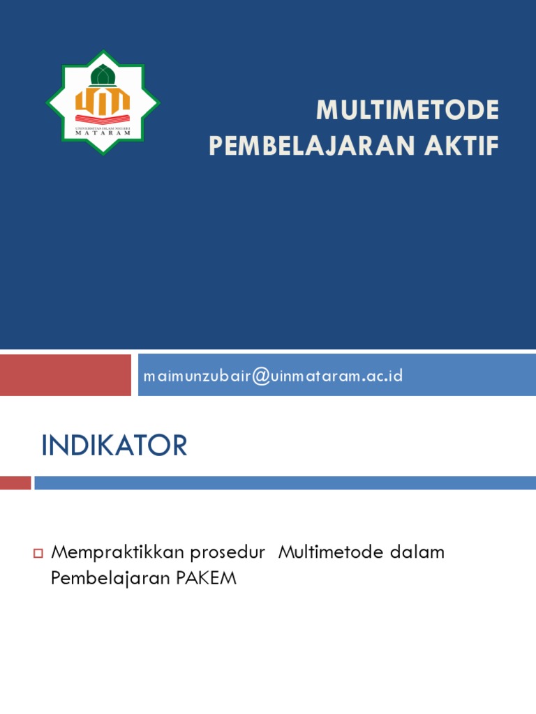 Multimetode PAKEM | PDF