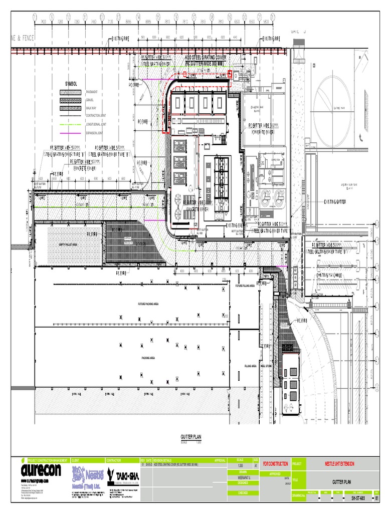 Nestle UHT Extension - (Shop Drawing Structure) GUTTER DETAILS 20230526 ...