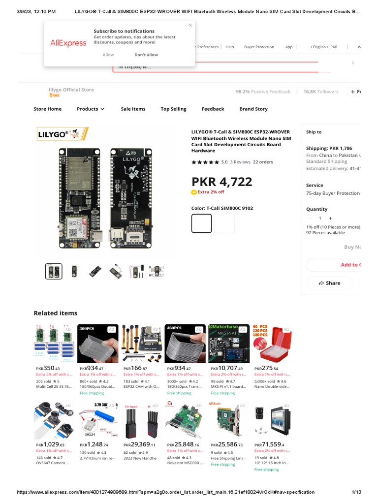 Sim800c Esp32 | PDF | Wi Fi | Bluetooth