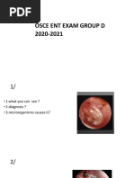 Ent History Taking and Examination-1 | PDF | Human Nose | Medical ...