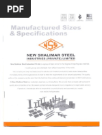 ISMC Weight and Dimension Chart - Grow Mechanical | PDF | Strength Of ...