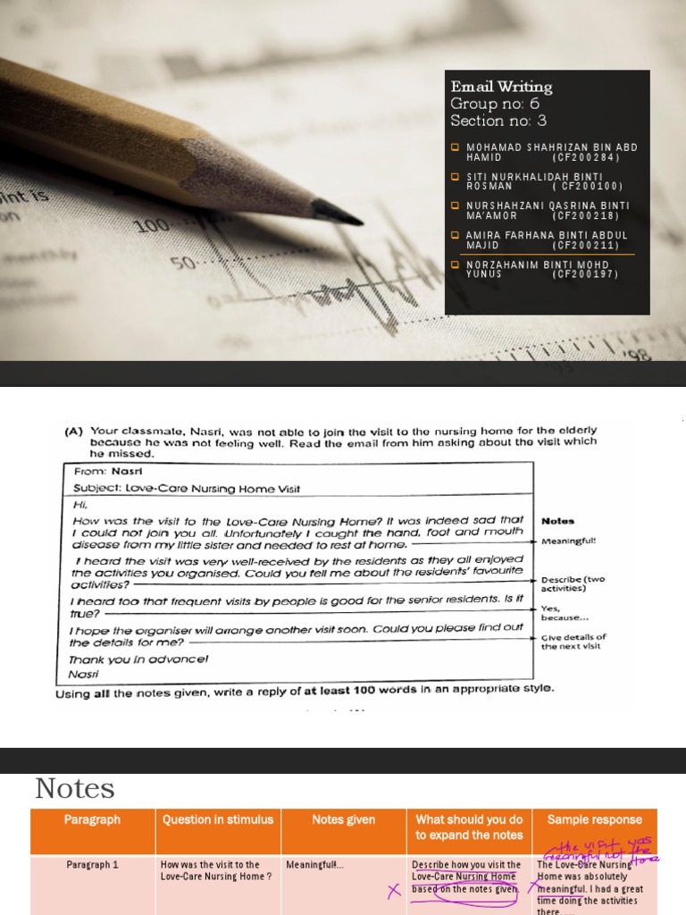 Answer Email Writing-Group 6 | PDF | Cognitive Science | Psychology