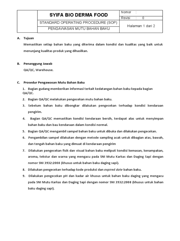 Panduan Mutu Penerapan CPPOB | PDF
