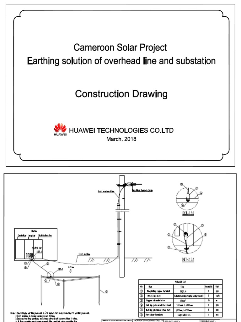 Earthing Huawei | PDF