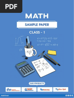 Grade 6 Mental Maths Worksheet 1 | PDF