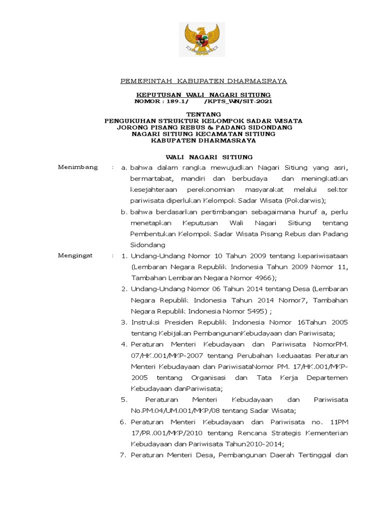 SK Pokdarwis Pires | PDF