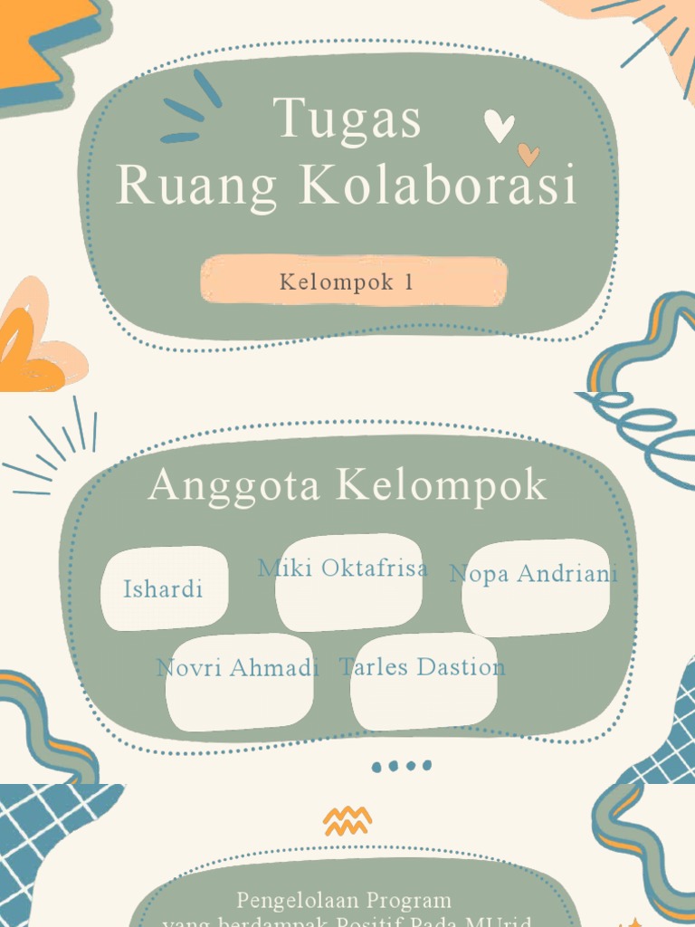 Tugas Ruang Kolaborasi Modul 3.3 - Kelompok 1 | PDF