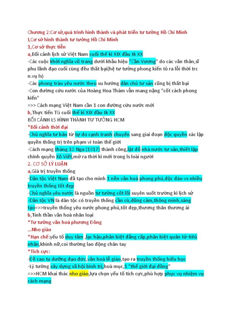 Chương 2 TTHCM | PDF