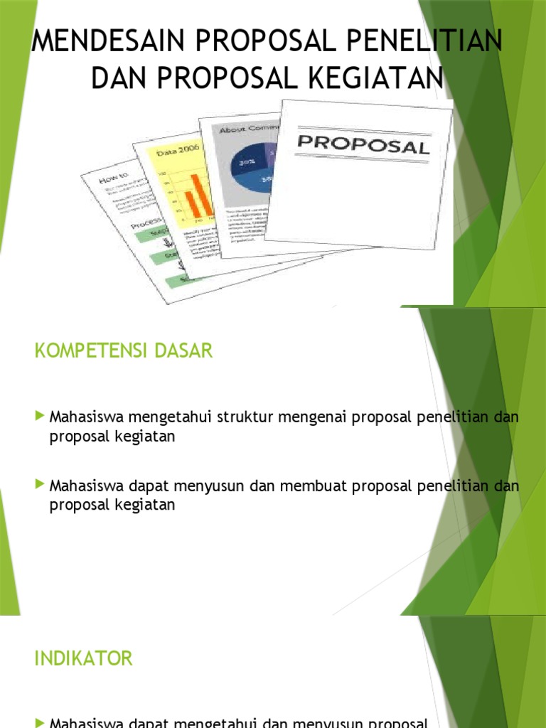 Panduan Menyusun Proposal Penelitian dan Kegiatan | PDF