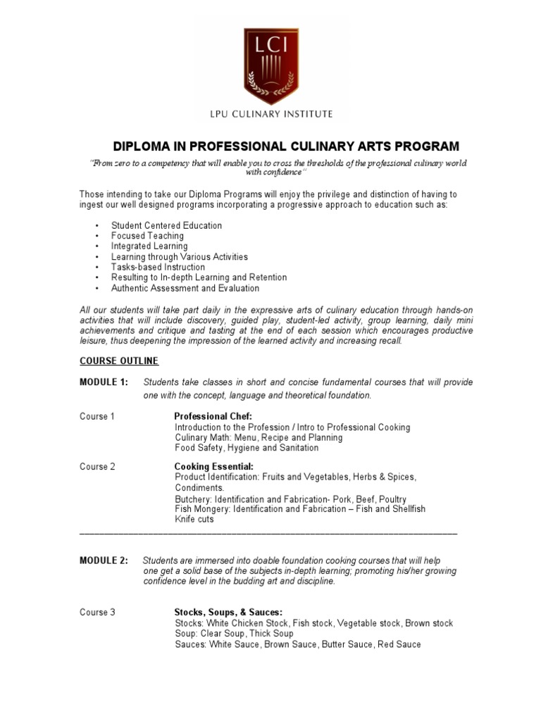 Professional Culinary Arts | PDF | Cooking | Sauce