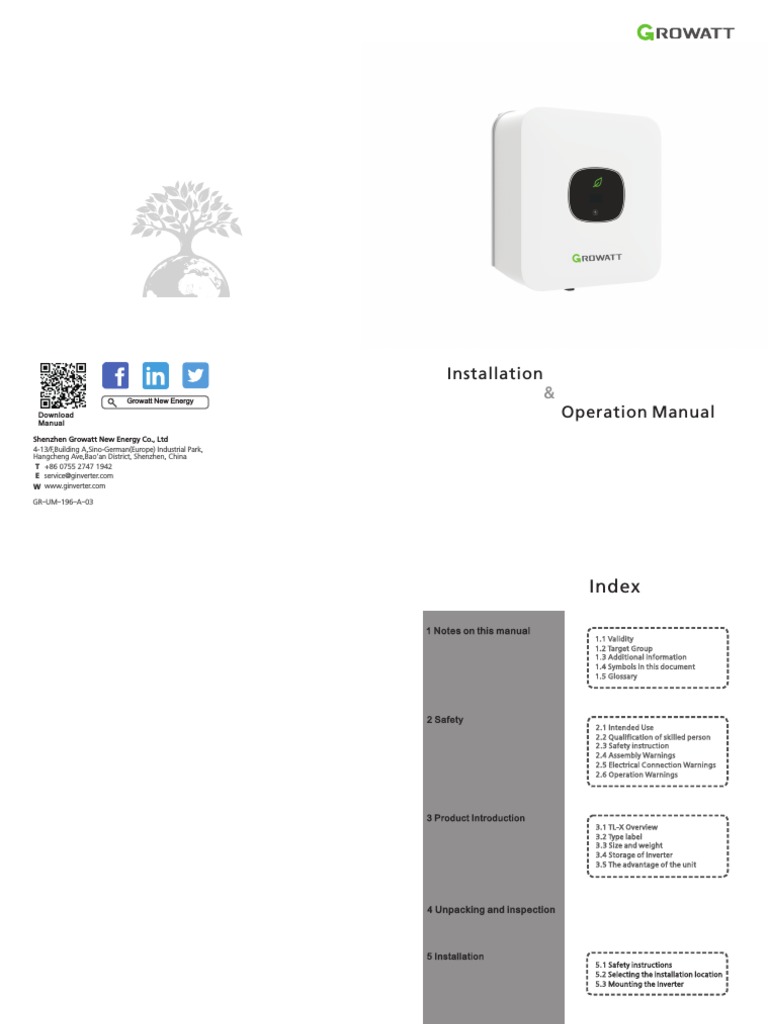 MIC 600-3300TL-X User Manual EN 202112 | PDF | Photovoltaics | Power ...