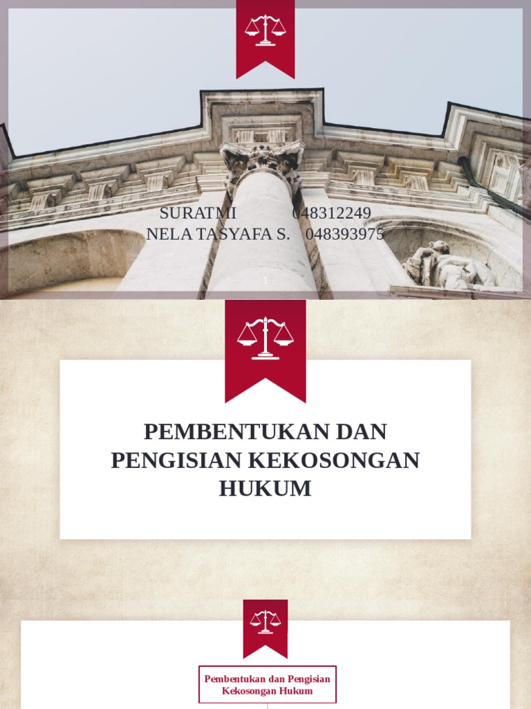 Pembentukan Dan Pengisian Kekosongan Hukum | PDF | Politik | Ilmu Sosial