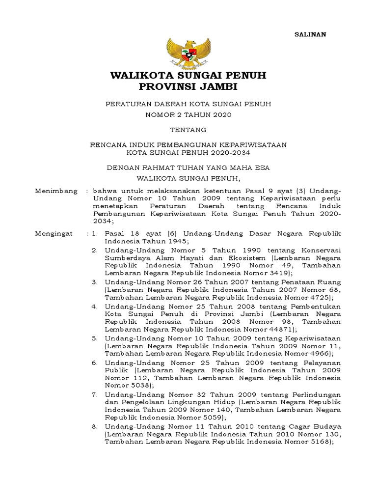 Perda 2 - 2020 | PDF