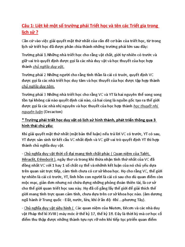 Triethoc CUOIKI | PDF