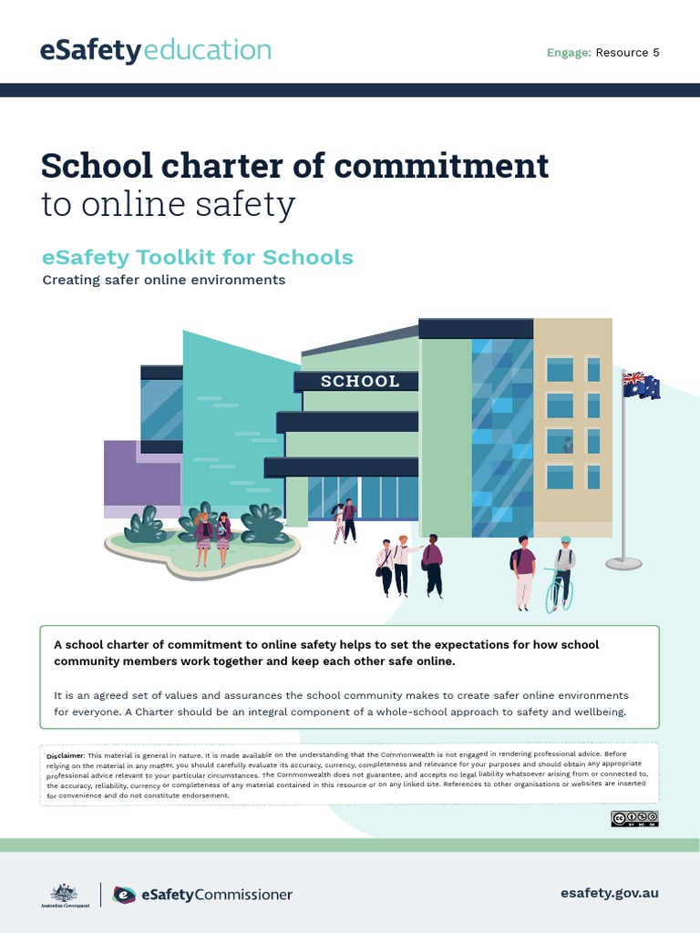 School Online Safety Charter Guide | PDF | Safety | Community