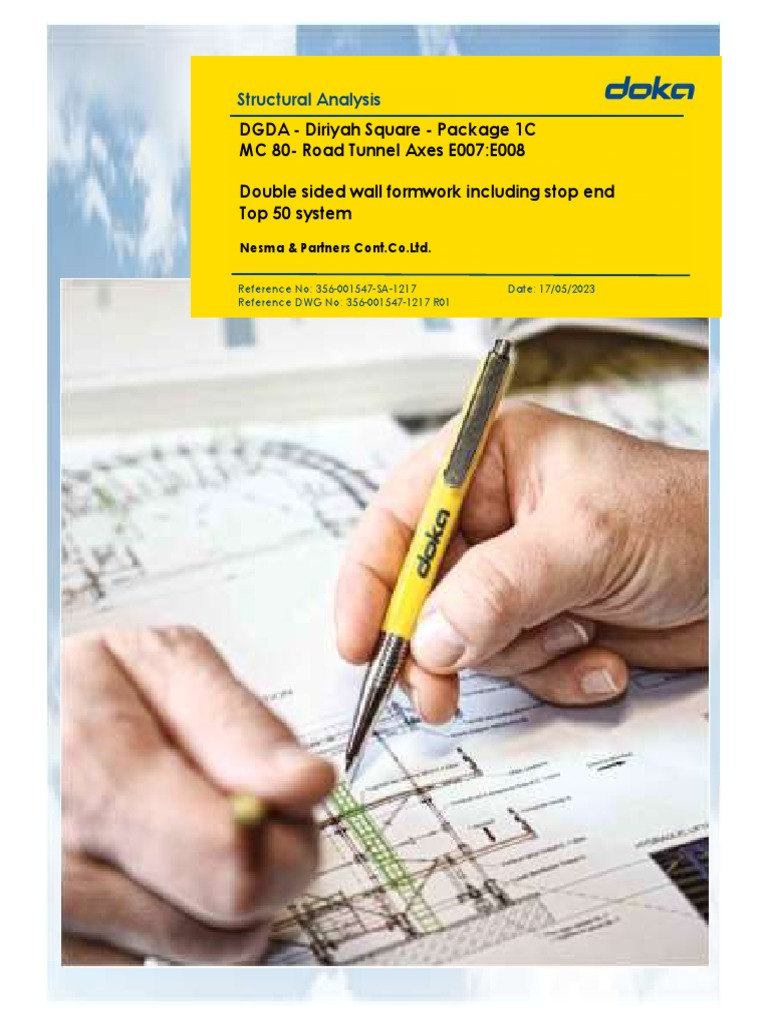 Doka Formwork Structural Analysis Report | PDF | Beam (Structure) | Bending