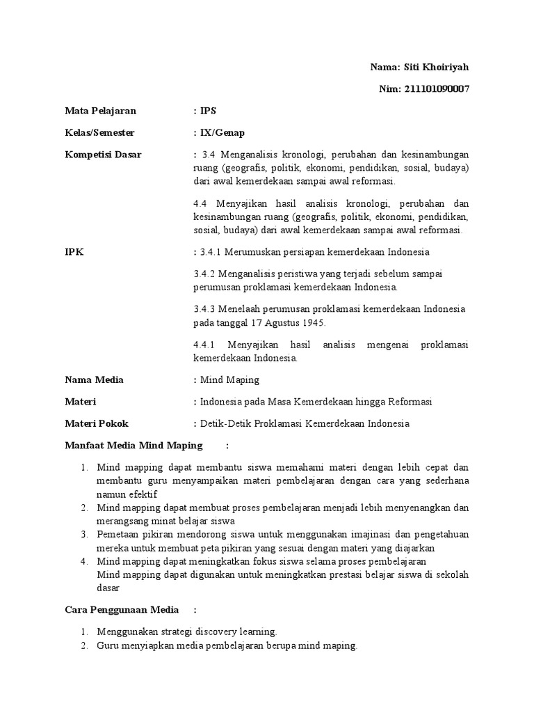 SAP Media Pembelajaran | PDF