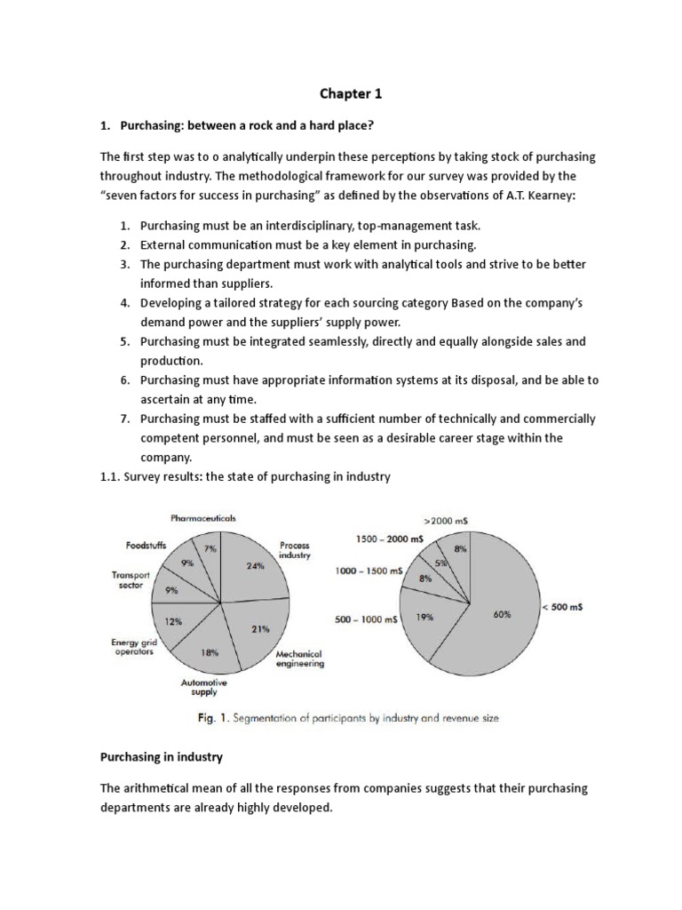 Summarize Chap 1,2,3 | PDF | Supply Chain | Procurement