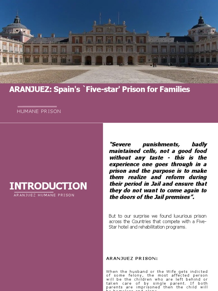Aranjuez | PDF | Prison | Rehabilitation (Penology)