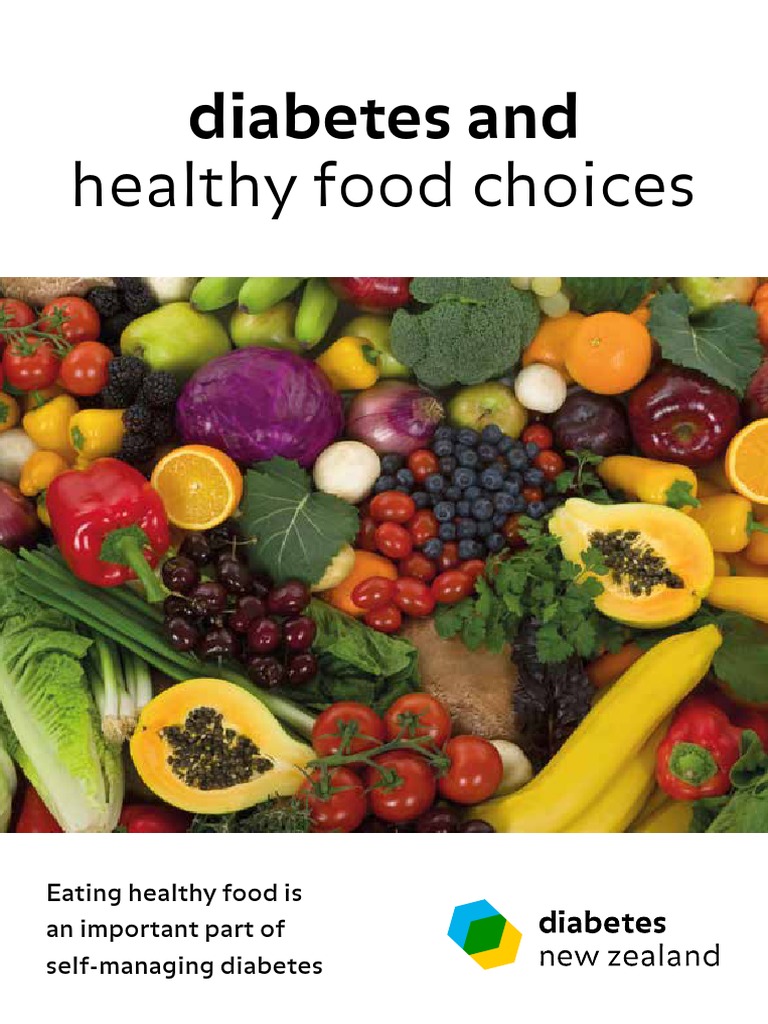 Diabetes and Healthy Food Choices | PDF | Cooking Oil | Foods
