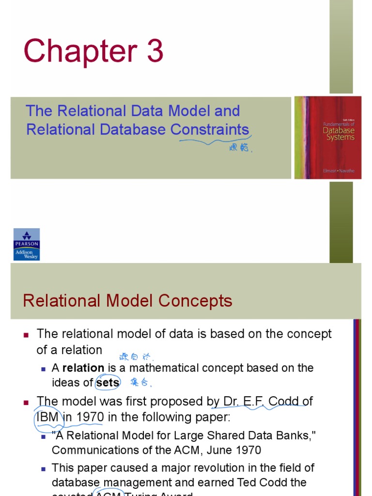 Database Ch03 Pdf Relational Model Relational Database 