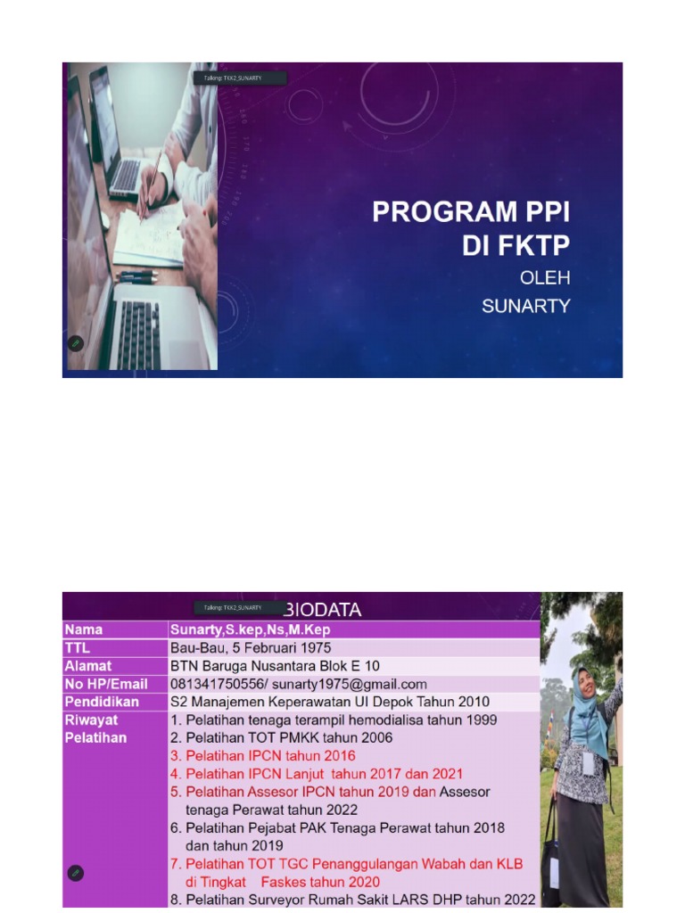 Ringkasan Materi 3 Program Ppi Di FKTP | PDF