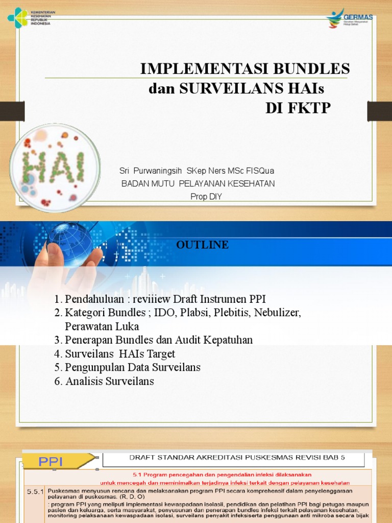 Implementasi Bundles HAIs Dan Surveilans HAIs Di FKTP - 2022 | PDF