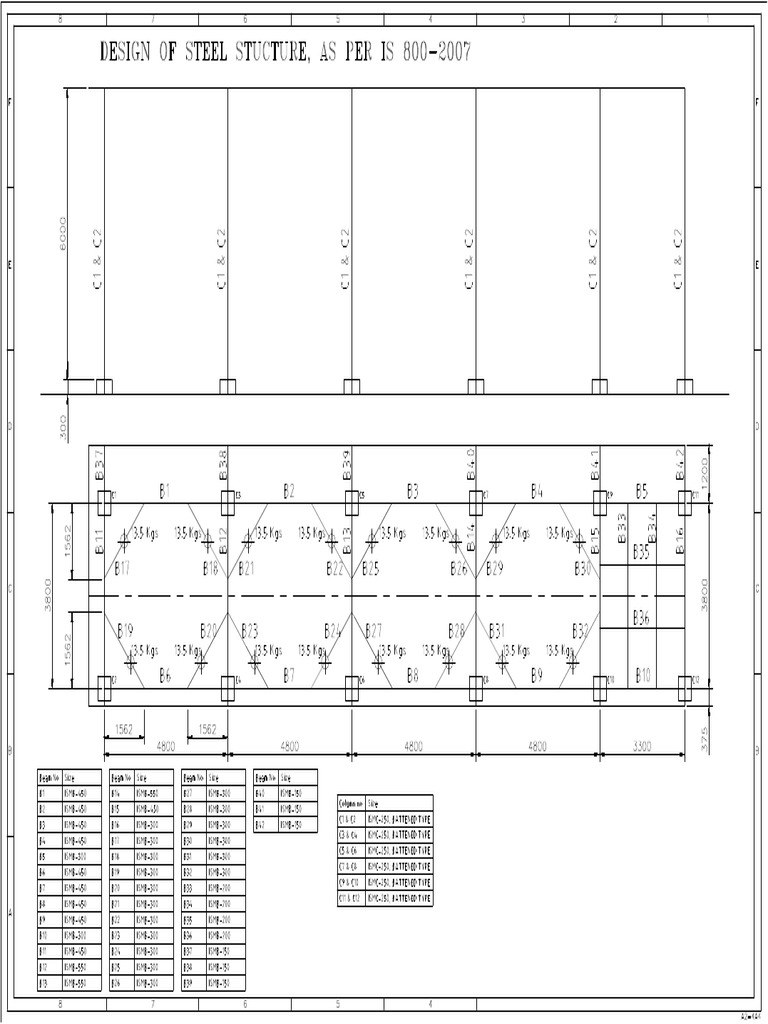 Design of Steel Structure For Silo | PDF | Bending | Buckling