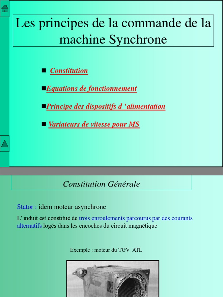 Commande des Machines Synchrones | PDF | Redresseur | Onduleur