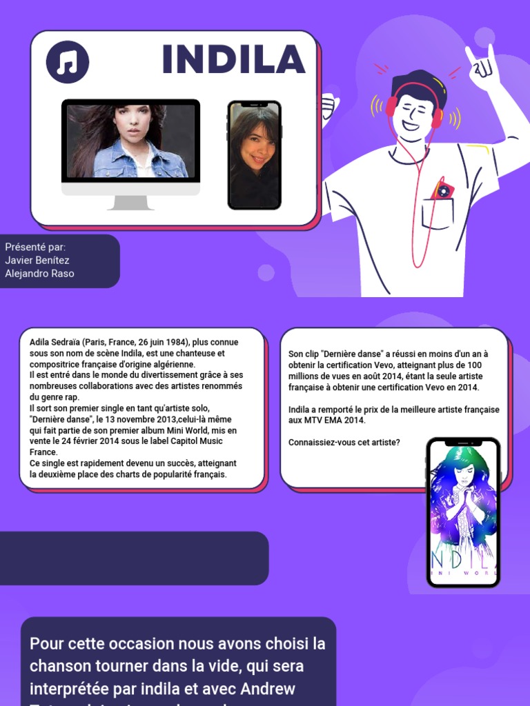 Indila Biografía | PDF | Art