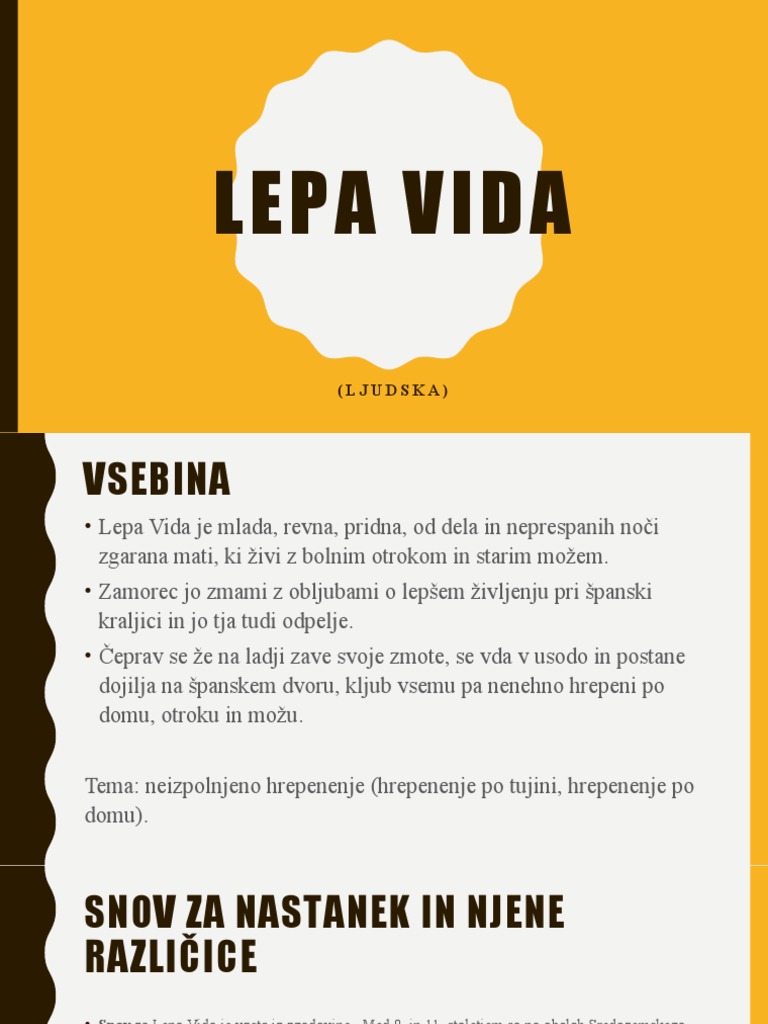 Lepa Vida | PDF