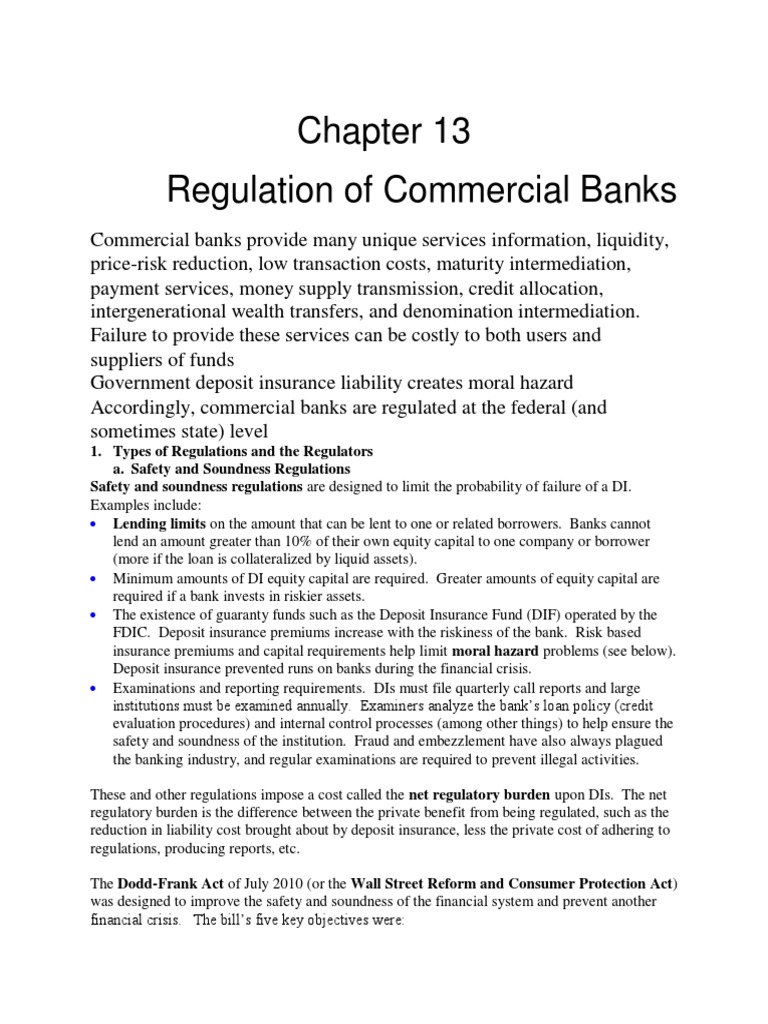 Chapter 13 | PDF | Banks | Finance & Money Management