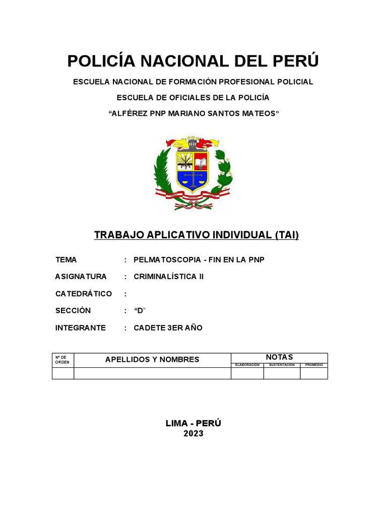 PELMATOS | PDF | Huella dactilar | Pie