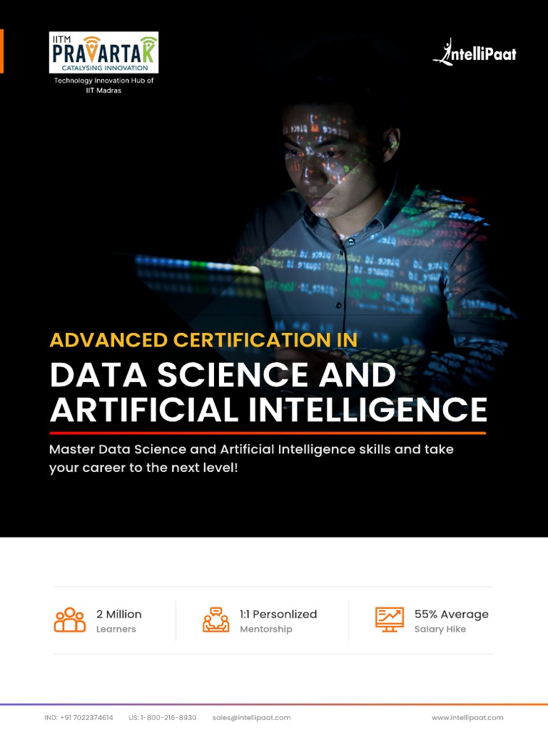 Advanced Certification in Data Science and Artificial Intelligence ...