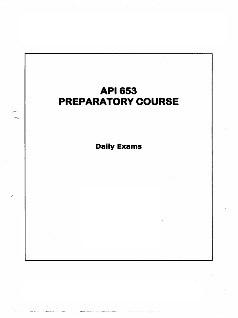 API 653 Qustion | PDF