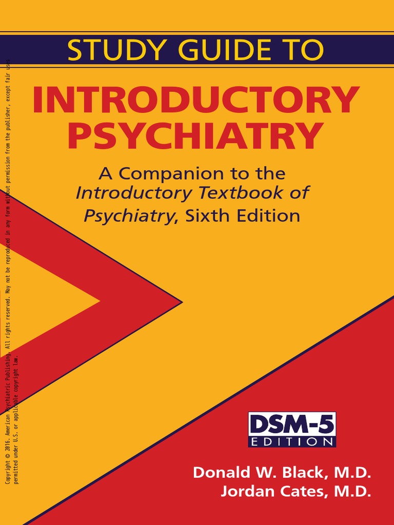 Psychiatry Introductory: Study Guide To | PDF | Mental Disorder ...