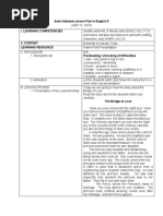 Grade 5 English Lesson Plan: Literary Texts | PDF | Lesson Plan | Cognition