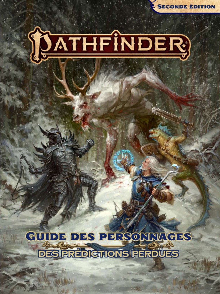 PF2 Guide Des Personnage | PDF