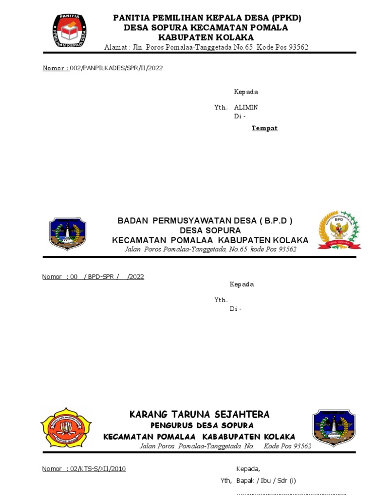 AMPLOP SURAT New | PDF